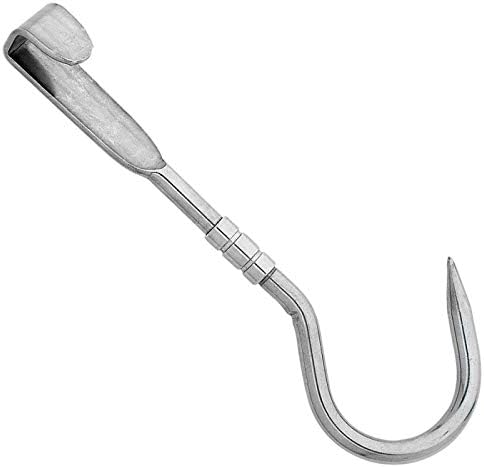 Crochet tournant d'abattoir - Inox - Poids supporté : 120 kg: Amazon.fr ...