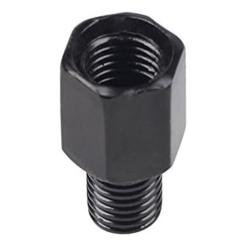 Amazon.com: Emgo Universal Mirror Adapters - 10mm Male to 8mm Female ...