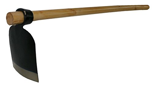 Harbour Housewares Full Size Azada/Digging Hoe. 120cm Wooden Handle ...
