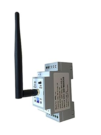DIN Rail WiFi Relay, iOS and Android, Wireless: Amazon.co.uk: Business ...