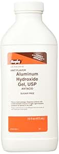 Amazon.com: Aluminum Hydro Gel, USP 320mg/5mL 473mL per Bottle Generic ...