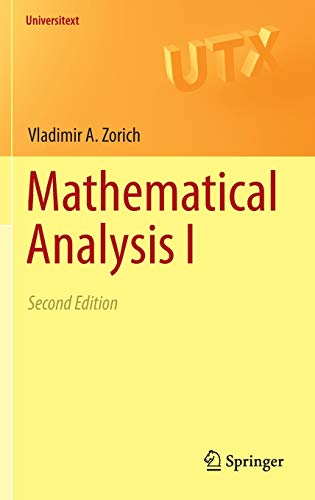 Mathematical Analysis I (Universitext): Zorich, V. A., Cooke, Roger ...