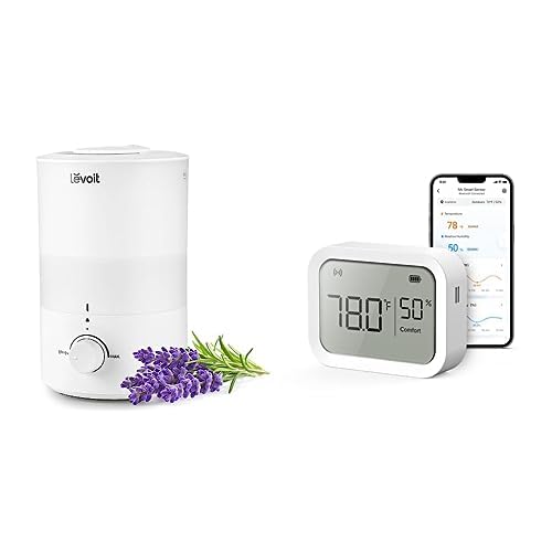 LEVOIT Humidifiers for Bedroom, Quiet (3L Water Tank) Cool Mist Top ...