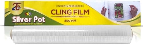 Silverpot Polyethylene Cling Film 1.5 kg, 45 cm Width, Silver price in ...