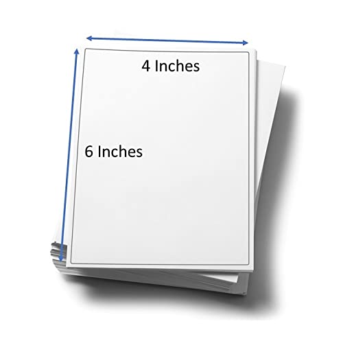 Enolvo Shipping Labels 4X6 Inch - Shipping Label for Label Inkjet ...
