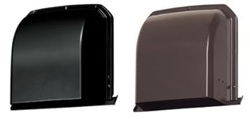Amazon | パナソニック ベンテック VB-DG150A3-T/グレイッシュブラウン塗装 アルミ製 深形パイプフード(着脱ガラリ付) | 換気口