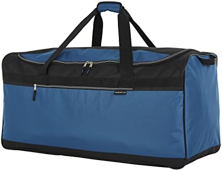 Travelers Club Discoverer Duffel Bag, Blue, 36-Inch Non-Rolling ...