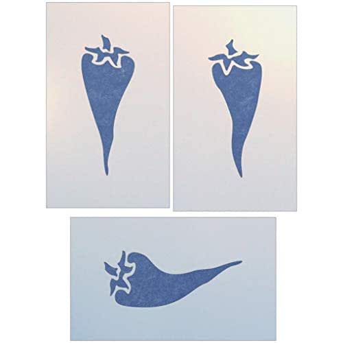 Amazon.com: Southwest Chili Peppers 1 Stencil - The Artful Stencil ...