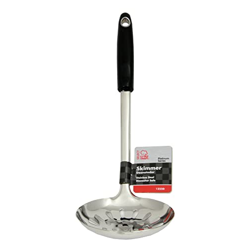 Chef Craft Heavy Duty Slotted Skimmer, 13.75 Inch, Stainless Steel on ...
