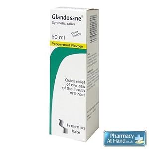 Glandosane Synthetic Saliva Peppermint Flavour 50ml: Amazon.co.uk ...