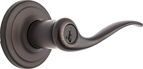 Weiser Toluca Entry Lever Featuring SmartKey, Exterior Door Handle ...