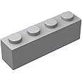 Amazon.com: Classic Brick Block Bulk, Light Gray Bricks 1x1, Building ...