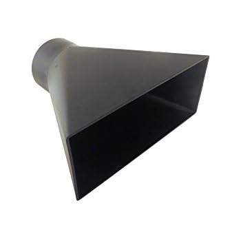 Amazon.com: 10" x 4" x 9" Deep ABS Plastic Dust Hood with 4" OD Opening ...