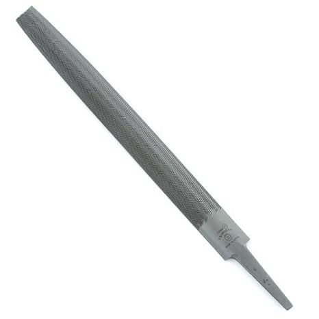 Metal work File Half Round Coarse 200 T-15: Hand Files: Amazon.com ...