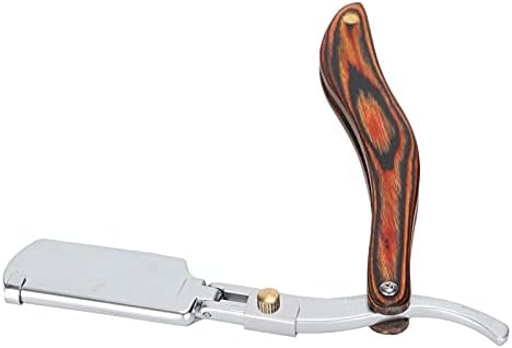 Straight Razor, Foldable Portable Men Manual Razor for Haircutting for ...