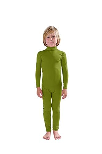 Full Bodysuit Kids Dancewear Without Gloves and Socks Solid Color ...