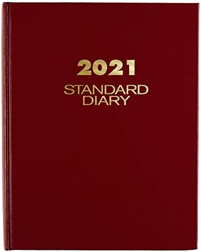 2021 Diary by AT-A-GLANCE, Standard Daily Diary, 7-1/2" x 9-1/2 ...