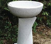 homeandgarden Enigma Granite Bird Bath: Amazon.co.uk: Garden & Outdoors
