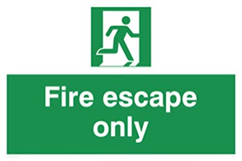 Fire Escape Only Sign – BigaMart