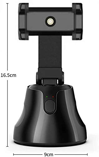 360 Rotation Auto Face Object Tracking Phone Mount Holder -Hands Free ...