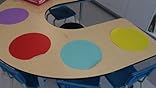 Amazon.com : New Larger Size! | The Original Table Spots for Teachers ...