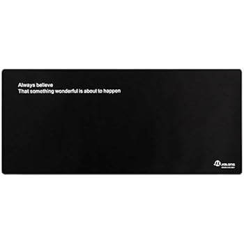 Amazon.com : LPadds L Shaped Mouse Pad Large/Black - 3mm Thickness ...