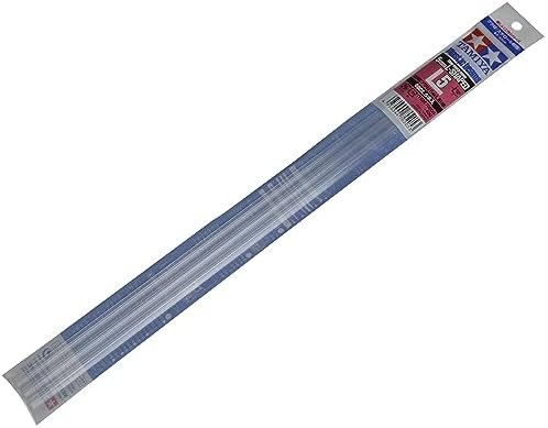 Tamiya Clear Plastic L-Shaped Beam 5-Pieces, 5.0 mm Diameter x 400 mm ...