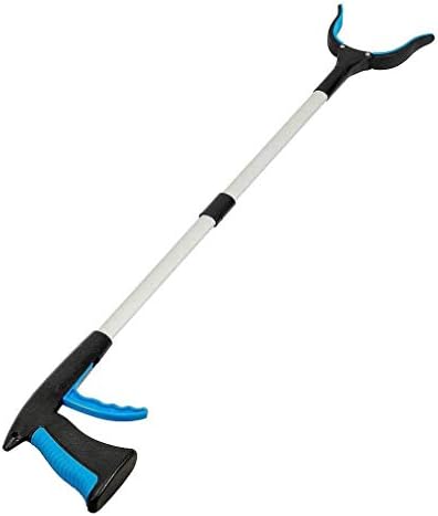 JUNZHEN 4 Leaves Foldable Grabber Pickup Tool, Extender Gripper Tool ...