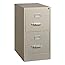 Amazon.com : Realspace 22"D 2-Drawer Metal Vertical File Cabinet, Putty ...