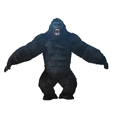 2.5m 8ft Giant Inflatable Kingkong Costume Adult Full Mascot King Kong ...