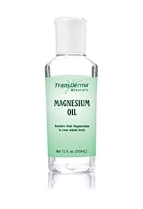Amazon.com: Transdermal Magnesium Oil - Pure Liquid Magnesium Chloride ...