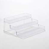 Amazon.com: iDesign Recycled Plastic 3-Tier Stadium Spice Rack ...