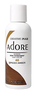 Amazon.com : Adore Semi-Permanent Haircolor, 046 Spiced Amber, 4 Fl Oz ...