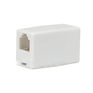 RJ11 to RJ11 Coupler ADSL Broadband Adapter: Amazon.co.uk: Computers ...