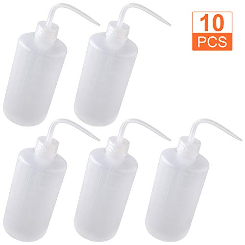 Acux7 Wash Bottle, Squirt Solvent Water Bottle 500 ml Dispenser Lab ...