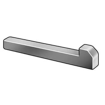 Machine Key, Tapered, Plain, 6 L: Amazon.com: Industrial & Scientific