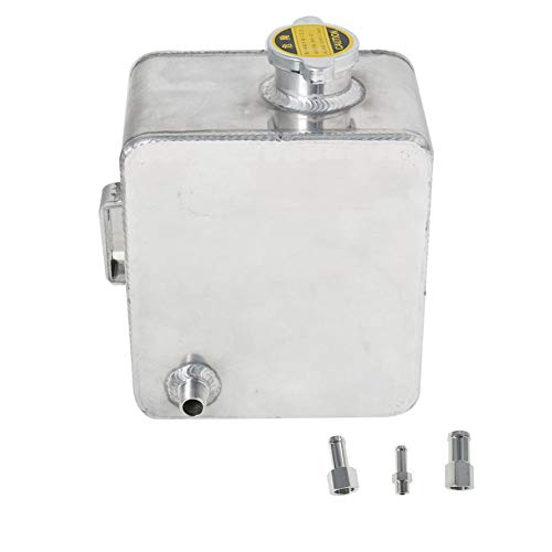 munirater Expansion Reservoir Tank 2.5L Aluminum Water Coolant Radiator ...