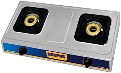 Geepas 2 Burner Gas Cooker (Model GK6856) price in Saudi Arabia ...