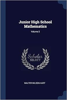 Junior High School Mathematics; Volume 2: Amazon.co.uk: Hart, Walter ...