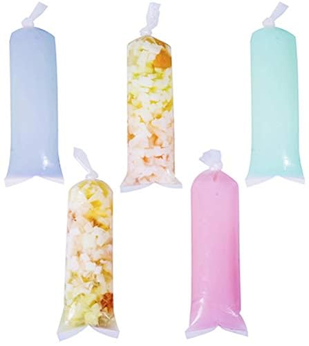 150 Pack Popsicle Bags, Disposable Freeze Ice Pop Bags, Ice Candy Bags ...