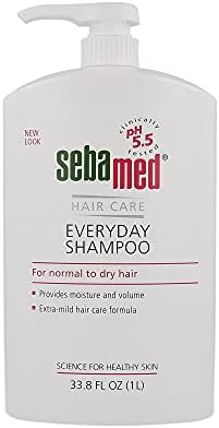 seba med Everyday Shampoo for All Hair Types and Sensitive Scalp 33.8 ...