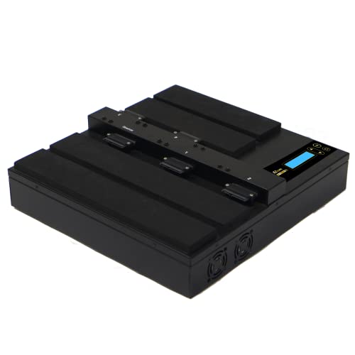 EZ Dupe 1 to 4 Flatbed SATA Hard Drive Duplicator - HD Cyclone 300 Open ...