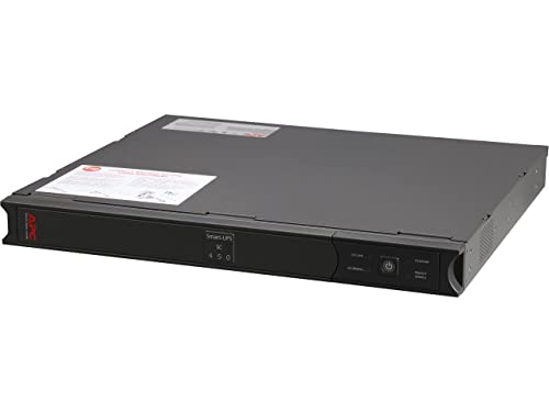 APC UPS 450VA Smart-UPS SC, 120V - 1U Rackmount/Tower Sine Wave ...