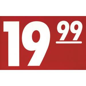 Amazon.com: 19.99 Price Card: Industrial & Scientific