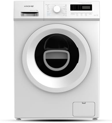 KROME 7Kg 1400 RPM Front Loading Washing Machine, LED Display with BLDC ...