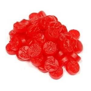 Amazon.com : Candy Red Hot Cinnamon Dollars, 3 Lb : Gummy Candy ...