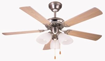 MICROMARK "VIENNA" 42" CEILING FAN WITH 3 LIGHT FITTING: Amazon.co.uk ...