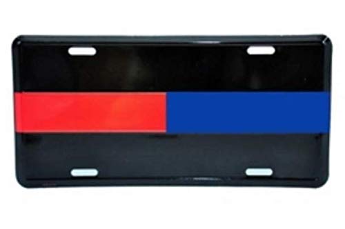 Buy Reflective Half Thin Blue Line and Half Thin Red Line - Fire - EMS ...