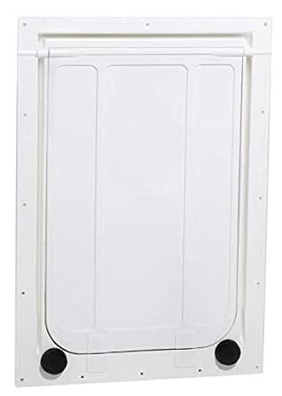 Amazon.com: Magnador Pet Door, Large, White, Standard Magnet. : Pet ...