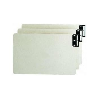 Amazon.com : Smead® End Tab Guides, Alpha, Vertical Metal Tabs ...